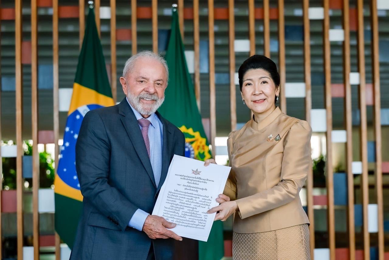 Ambassador of Thailand to Brazil presented the Letters of Credence to ...