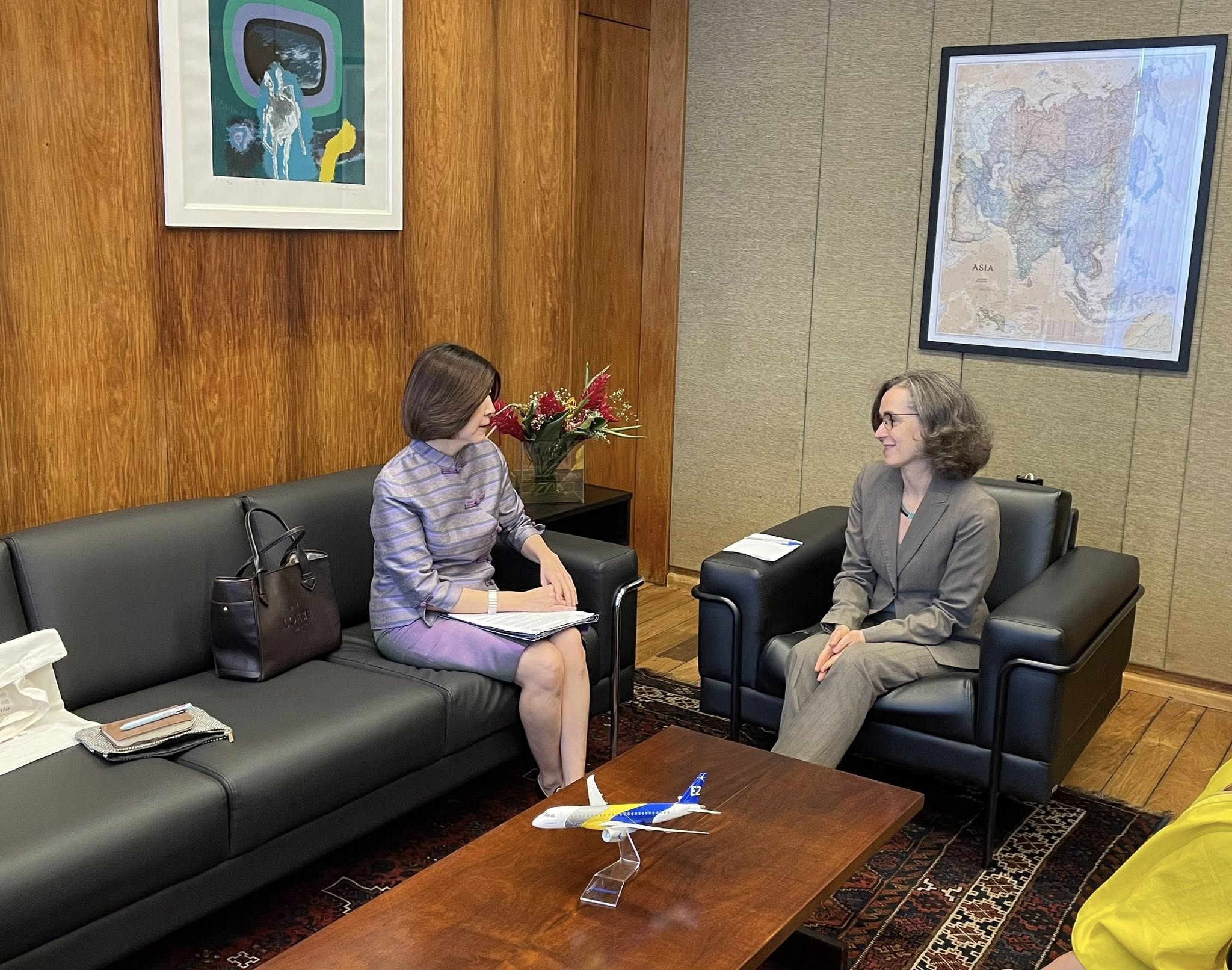 Ambassador of Thailand to Brazil had a meeting with H.E. Mrs. Susan ...