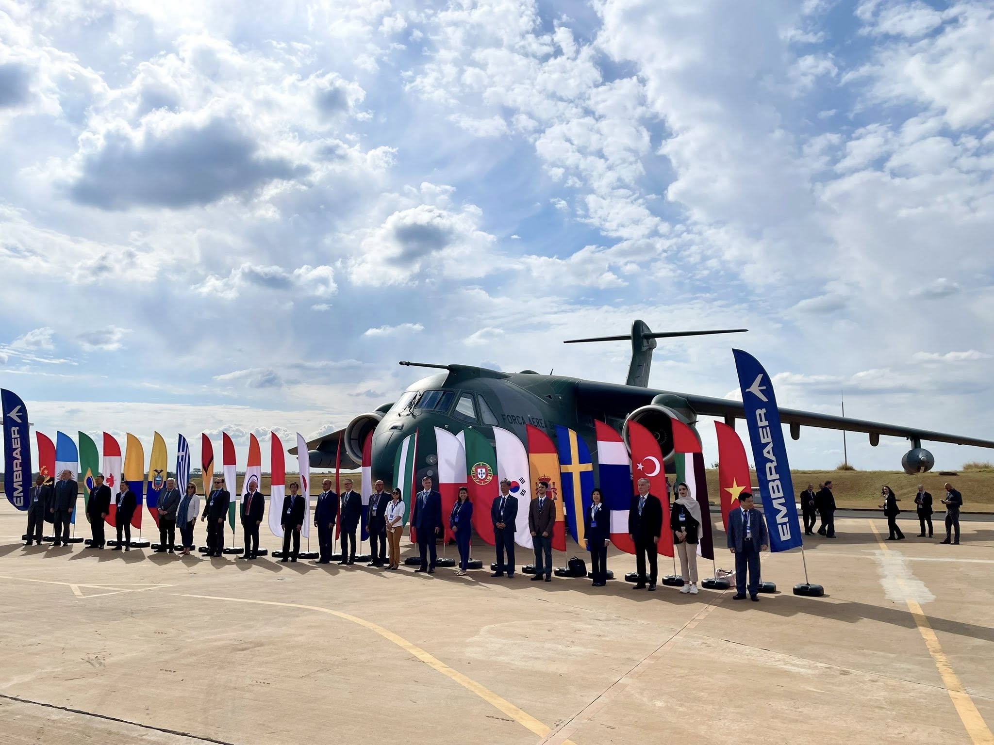 A Visit to the headquarters of Embraer Defense and Security Unit in ...