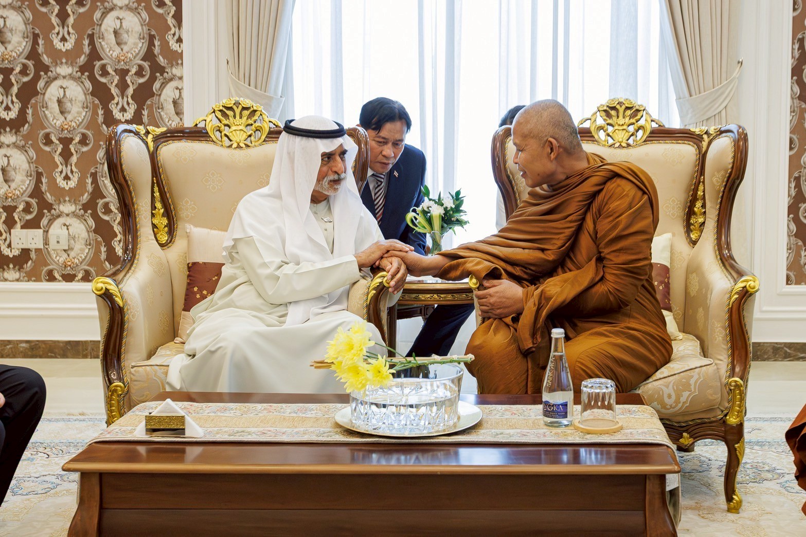 His Highness Sheikh Nahyan bin Mubarak Al Nahyan Visits Royal Thai Embassy in Abu Dhabi - สถาน ...