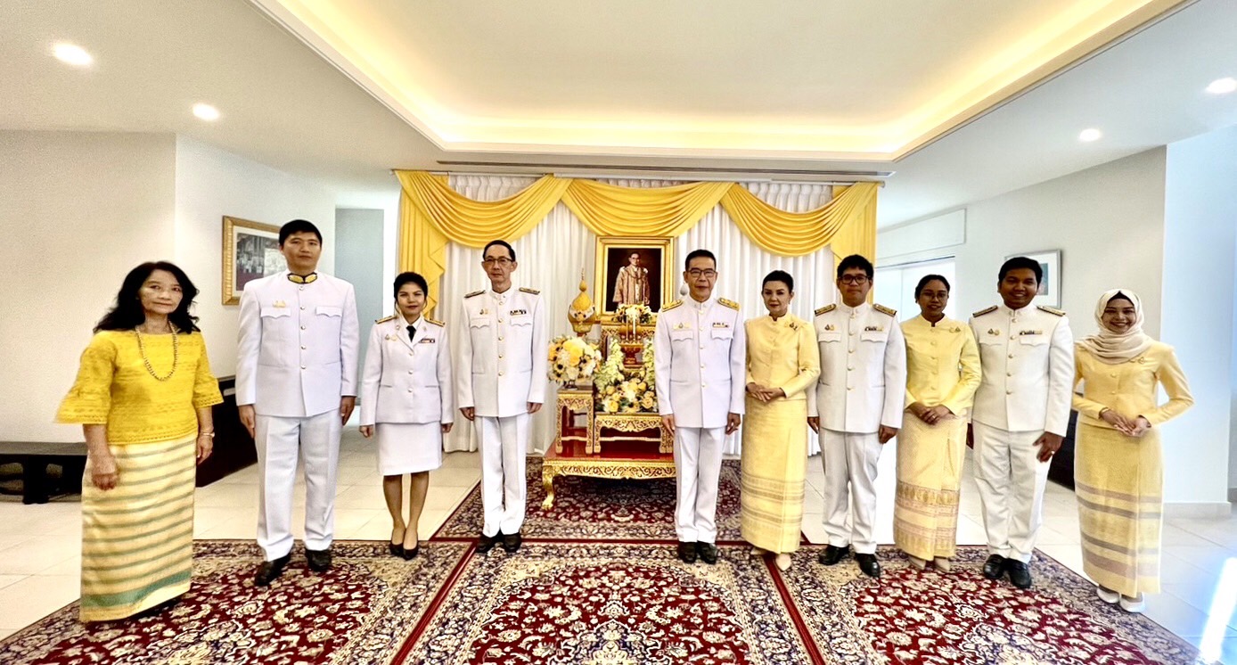 The Royal Thai Embassy in Amman organized the remembrance ceremony on ...