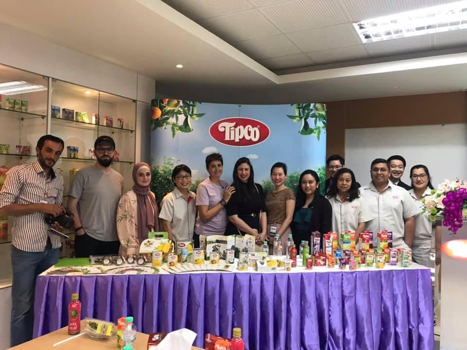 Jordanian media delegation to visit Tipco Foods Public Company - สถาน ...