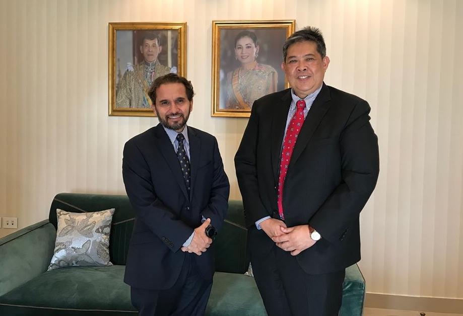 Ambassador of Thailand to Jordan, received His Royal Highness Prince ...