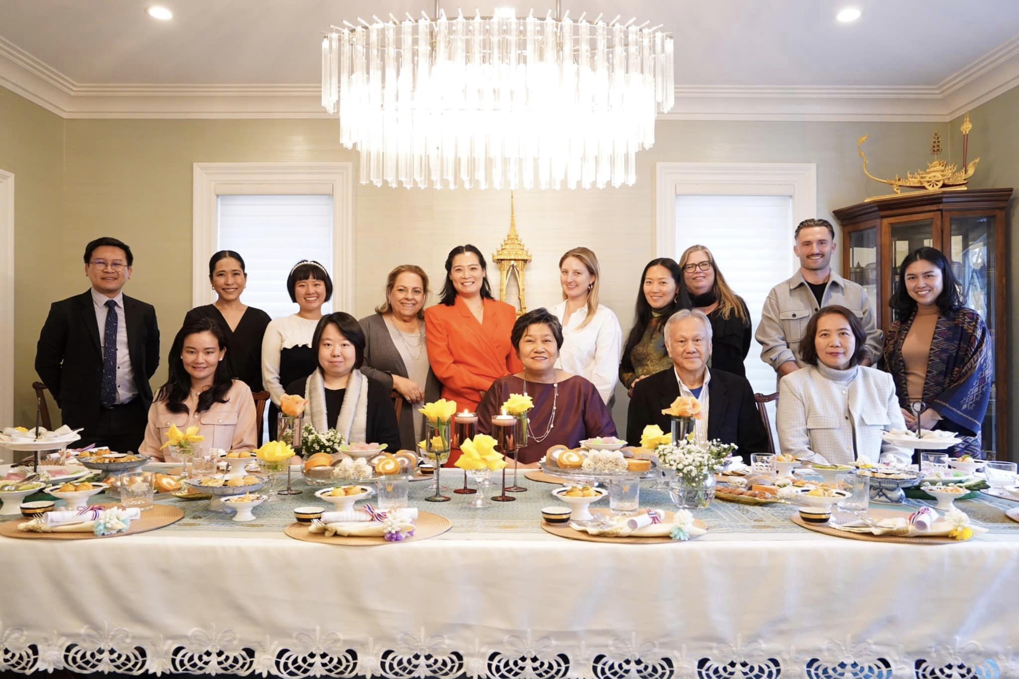 "The 2nd Thai Afternoon Tea at the CG’s Residence, Showcasing Signature ...