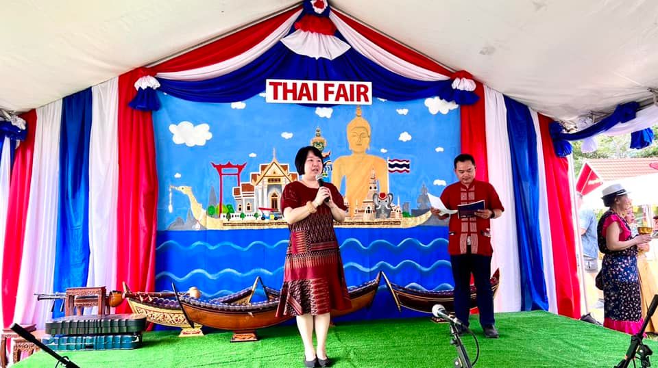 Deputy Consul General attends Vajiradhammapadip Temple's Thai Fair 2022 ...