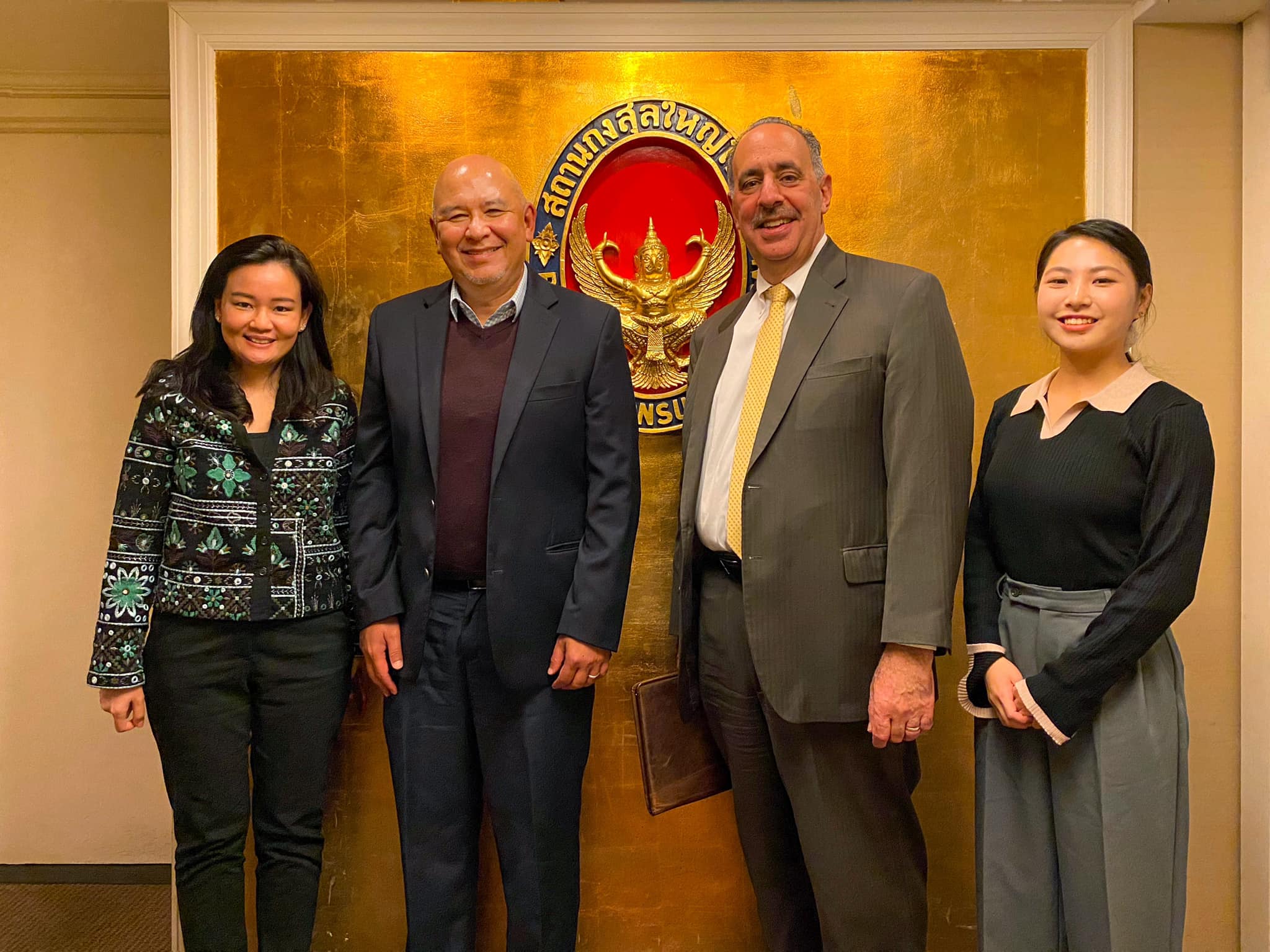 กงสุลใหญ่กระชับความร่วมมือกับ BCIU - สถานกงสุลใหญ่ ณ นครนิวยอร์ก