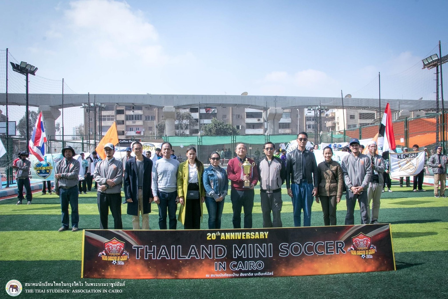 Opening Ceremony for 20th Thailand Mini Soccer Tournament in Cairo ...