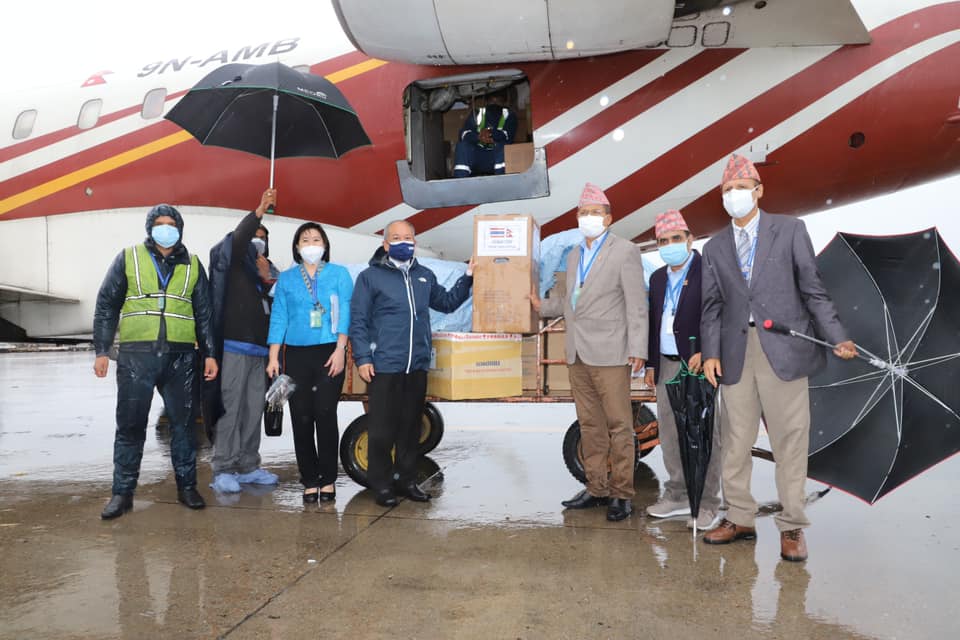 Thailand donates additional 46 oxygen concentrators to Nepal - สถาน ...