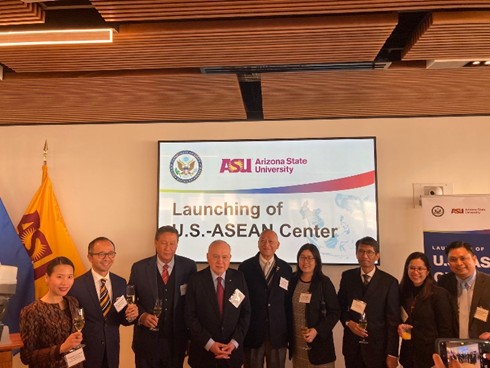DCM Chuliepote attends the opening of the US-ASEAN Center in Washington ...