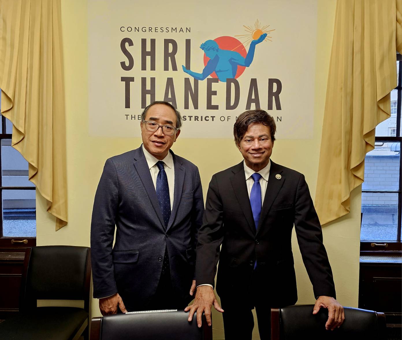 Rep. Shri Thanedar (D-MI) and Ambassador Tanee Sangrat share their ...