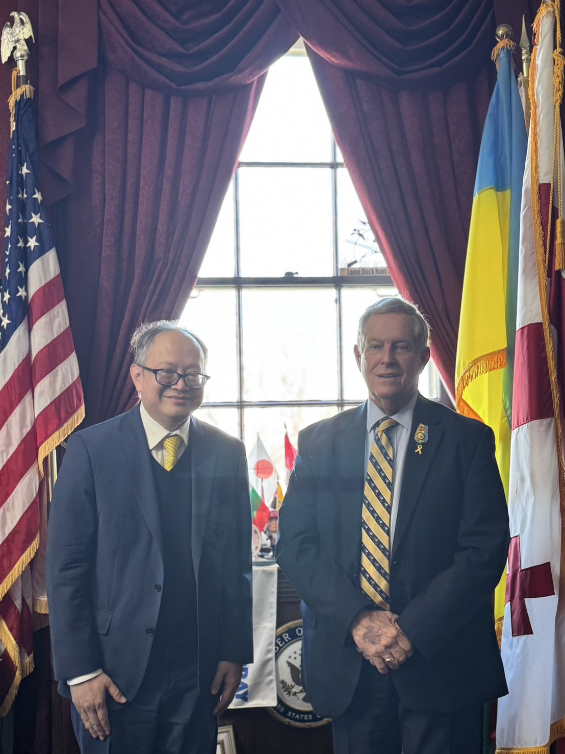 Ambassador Suriya Chindawongse and Rep. Joe Wilson (R-SC), Co-chair of the US-Thai Alliance ...