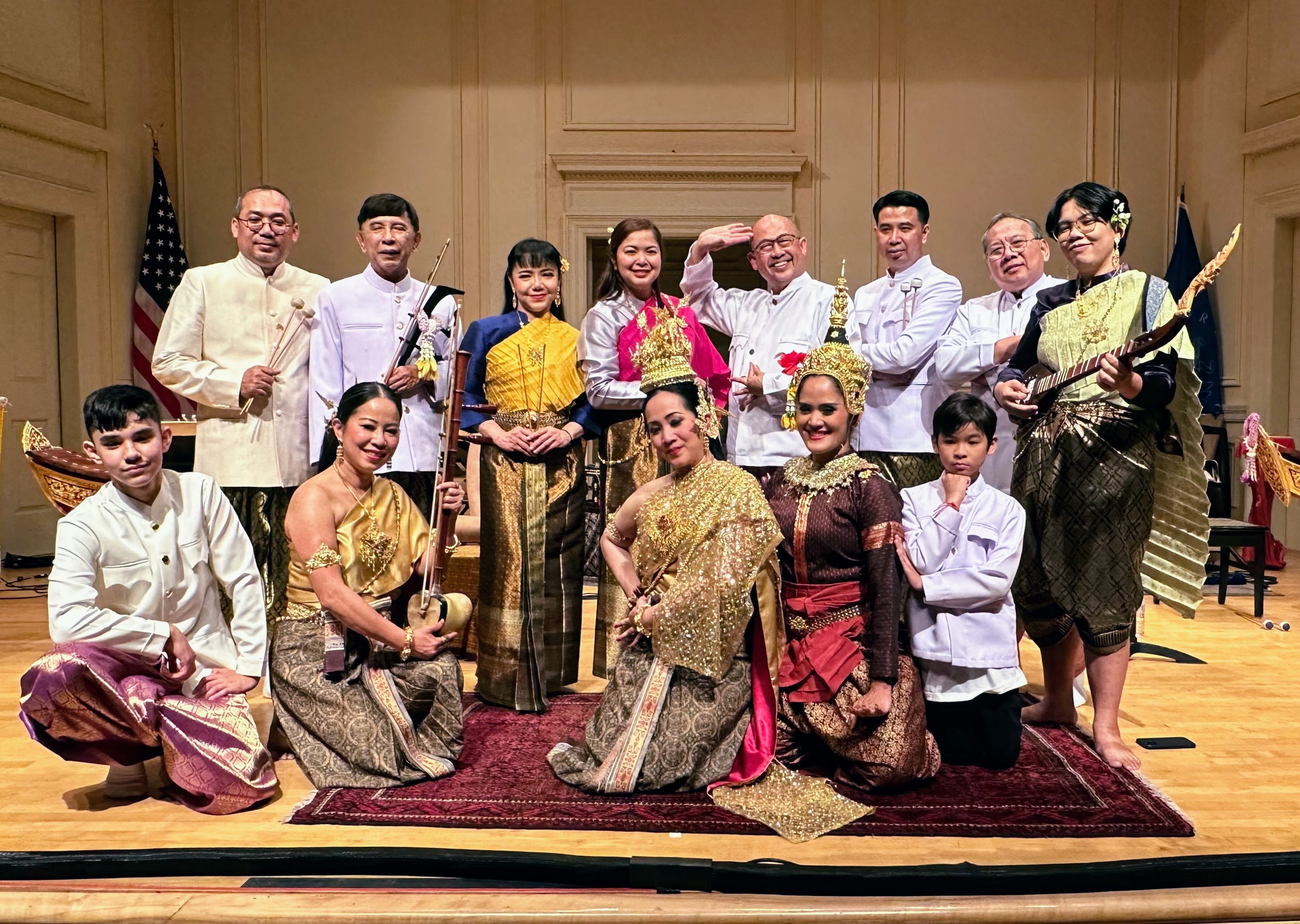 CDA Chuliepote attends a concert performance by the Somapa Thai Dance ...