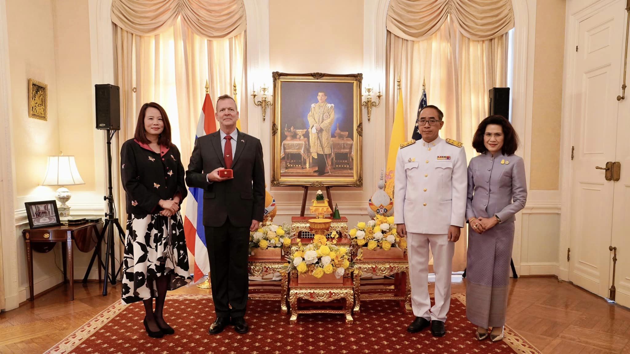 Ambassador Tanee Sangrat presides over the Royal Decoration ...