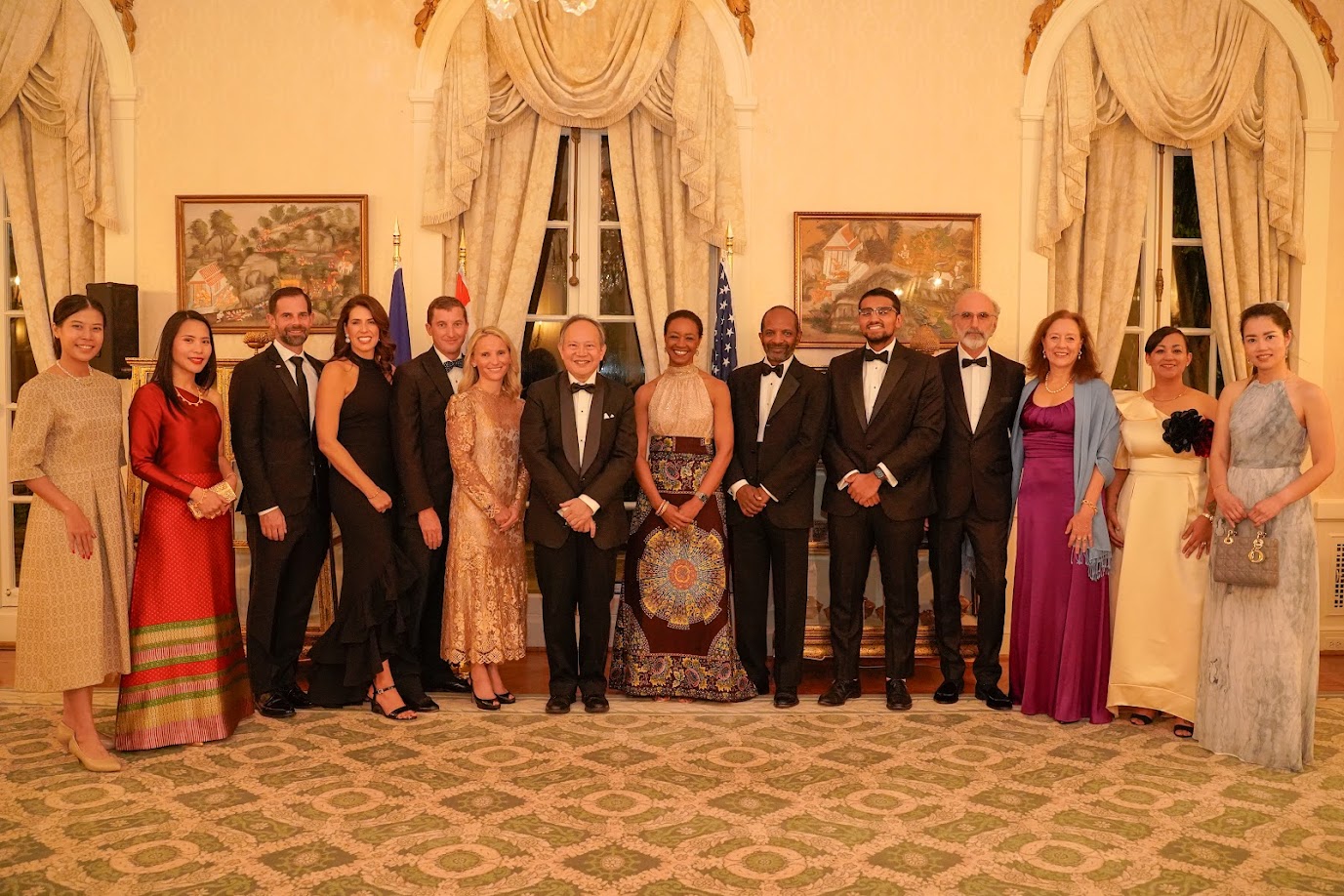 Ambassador Suriya Chindawongse hosts an exclusive Meridian Pre-Ball ...