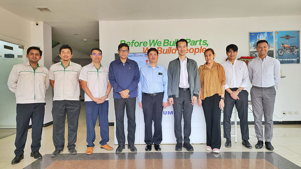 Consul-General of Thailand to Chennai met with the CEO of Thai Summit ...