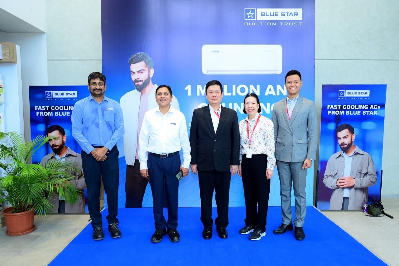 CG Racha Aribarg met with Mr. Devidas Kasbekar, CEO Blue Star Climatech Limited - สถานกงสุลใหญ่ ...