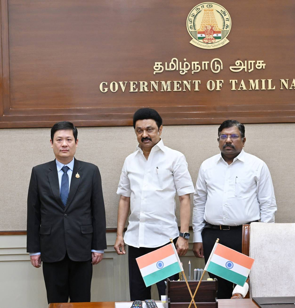 Consul-General of Thailand to Chennai, paid a courtesy call on the ...