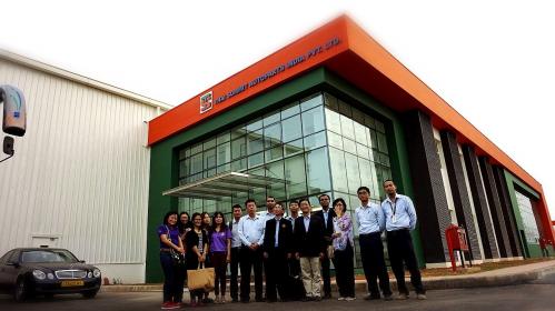 Delegation from Ministry of Industry visit factory of Thai Summit ...
