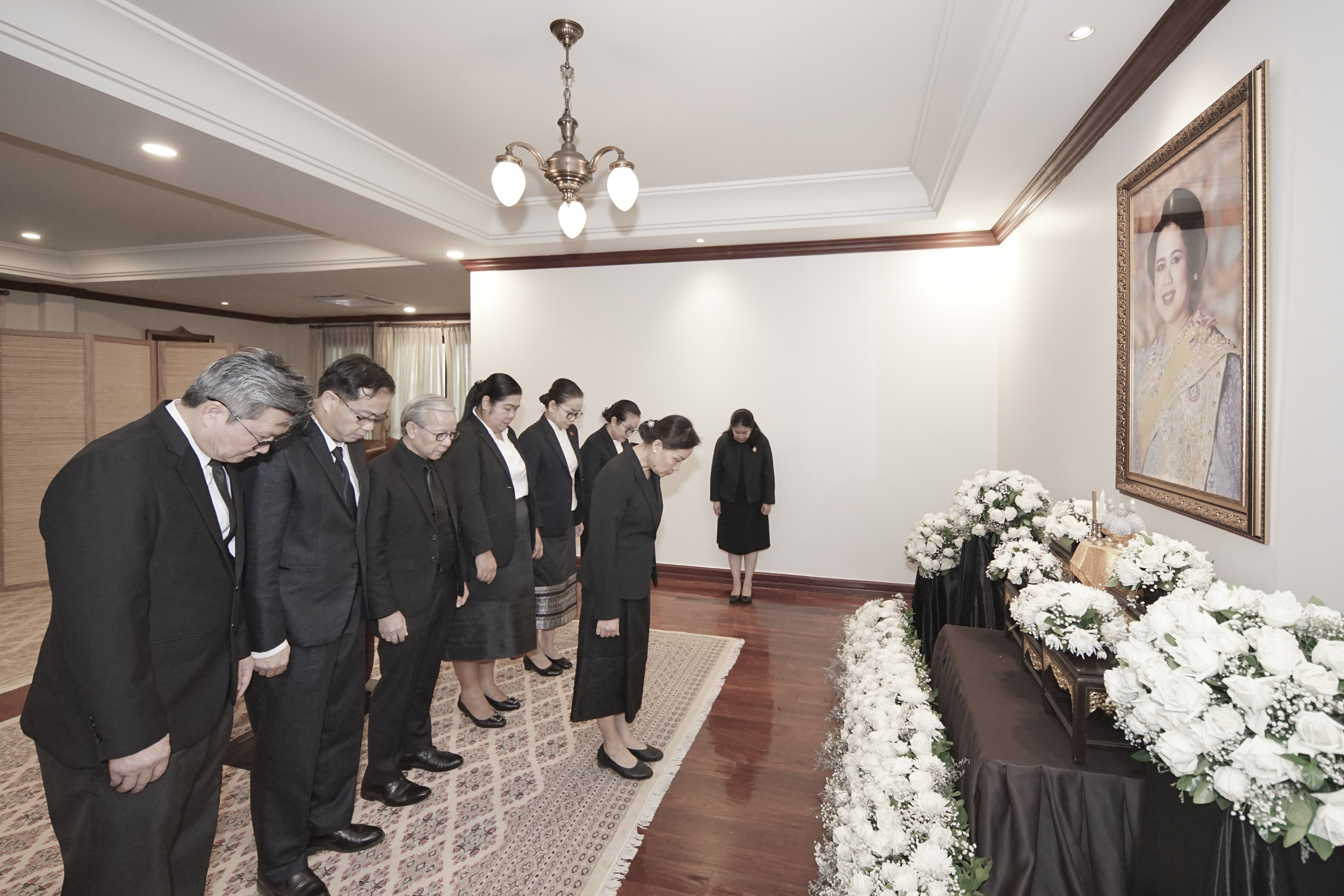 H.E. Mrs. Baykham Khattiya, Minister of Health of the Lao PDR signed ...