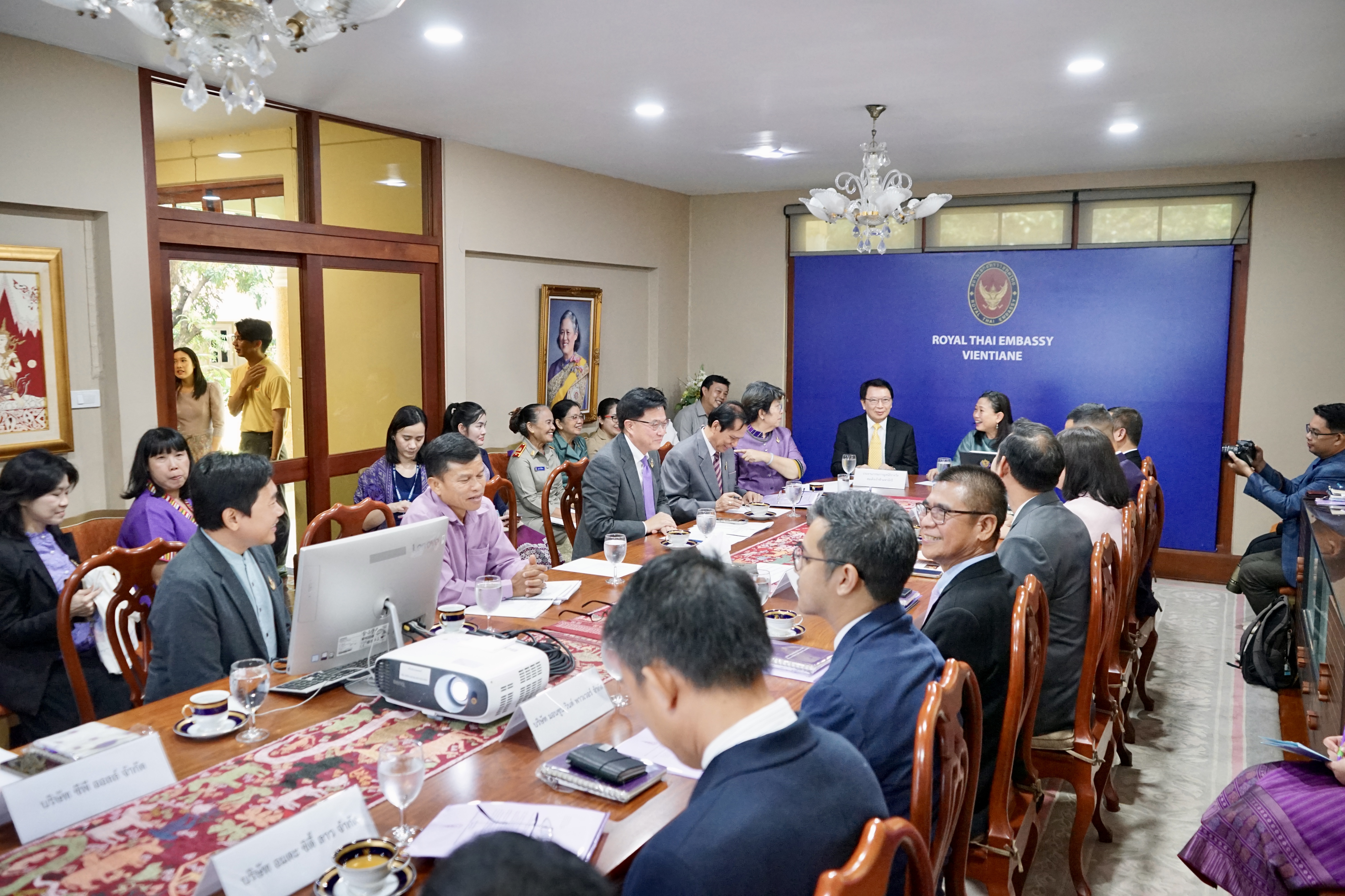 Chairperson of the Princess Maha Chakri Award Foundation, and the ...