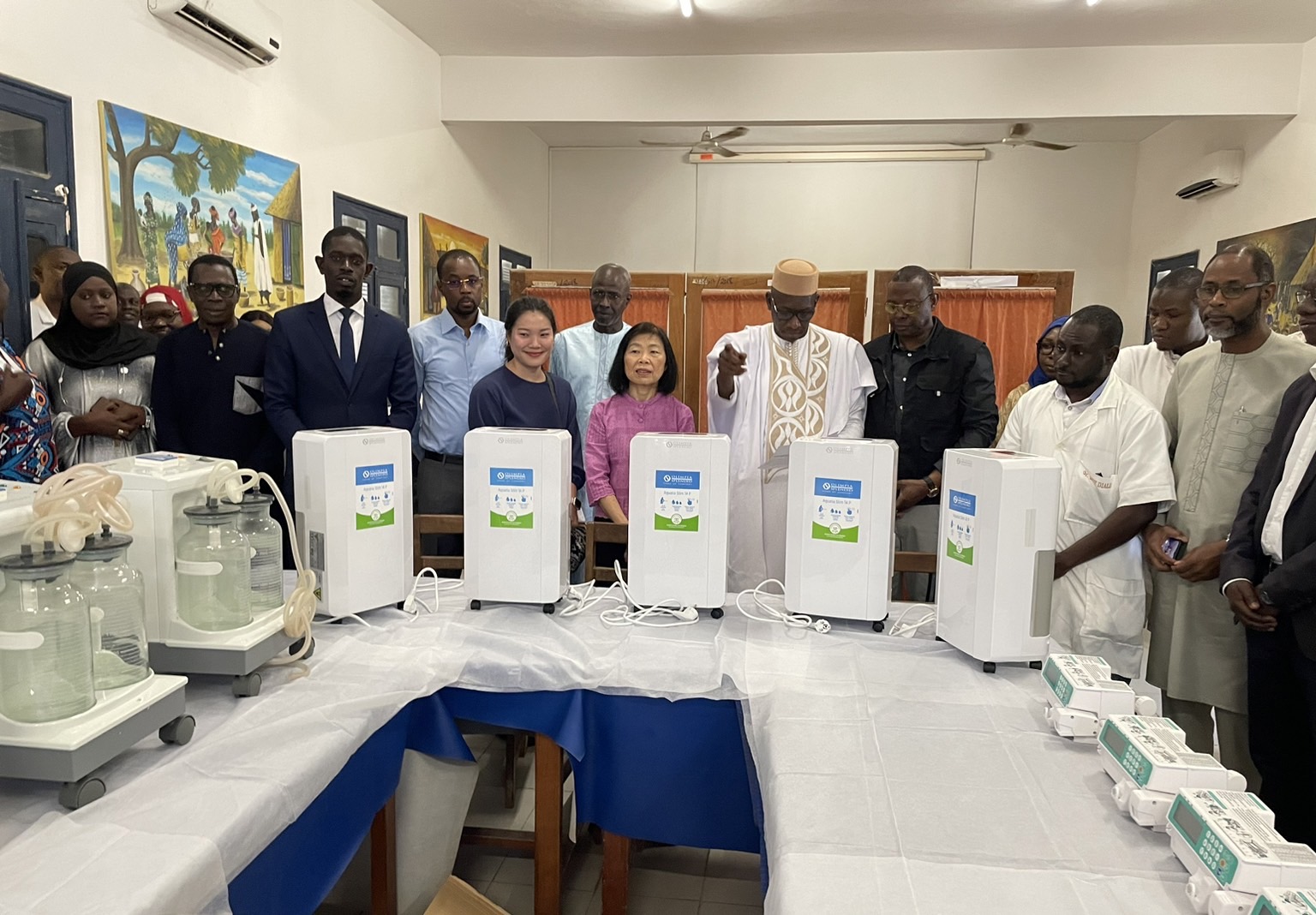 Medical Tools and Equipment Handover Ceremony for Saint-Louis Regional ...