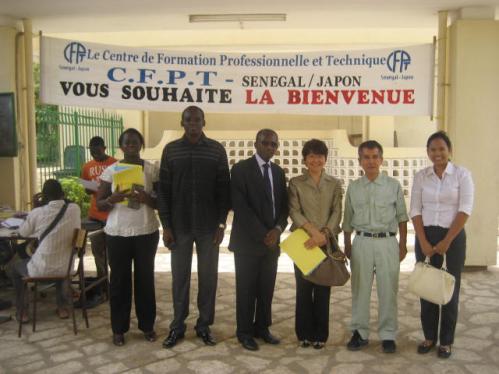 A visited to the Centre for Technical Vocational Training (Centre de ...