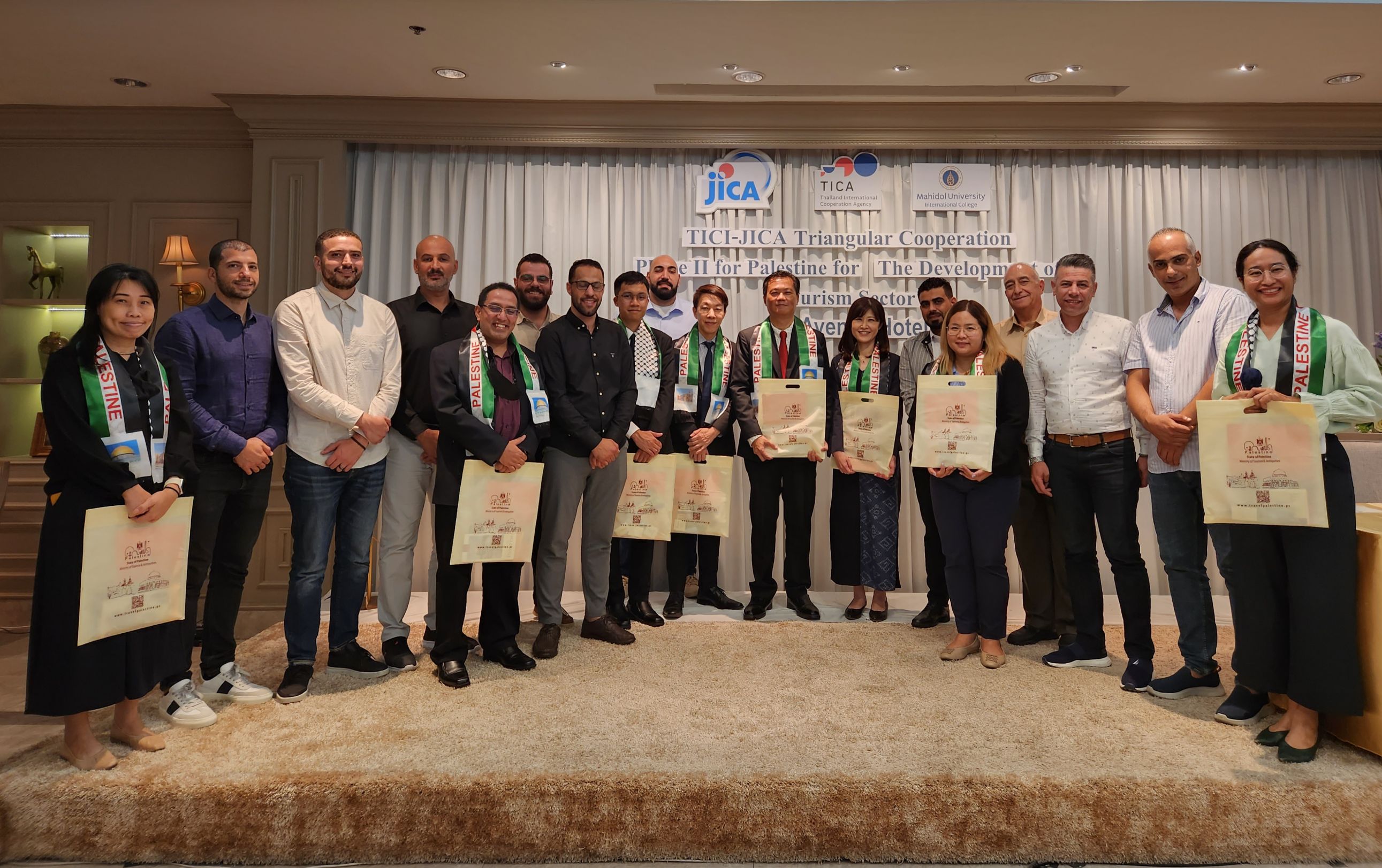 The closing ceremony for the Training Programme in Hospitality ...