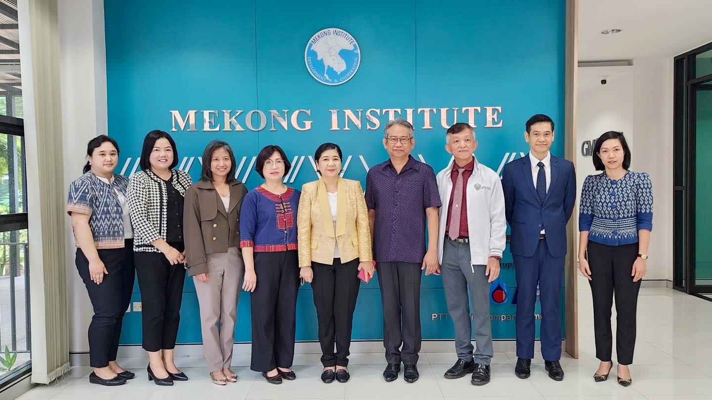 รองปลัดกระทรวงการต่างประเทศเยือนสถาบันความร่วมมือเพื่อพัฒนาเศรษฐกิจลุ่ม ...