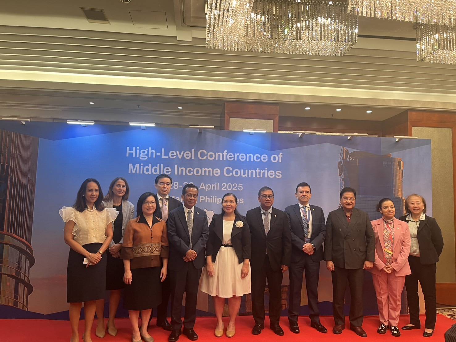 การประชุม High-Level Conference of Middle-Income Countries (HLC-MICs ...