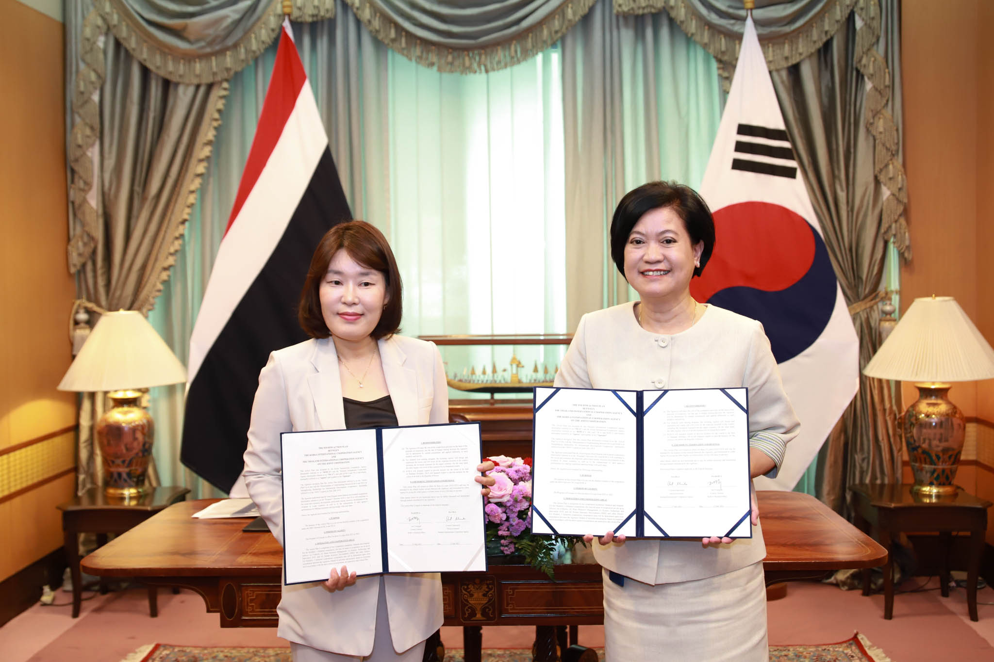 Signing Ceremony of the Fourth Action Plan between the Thailand ...