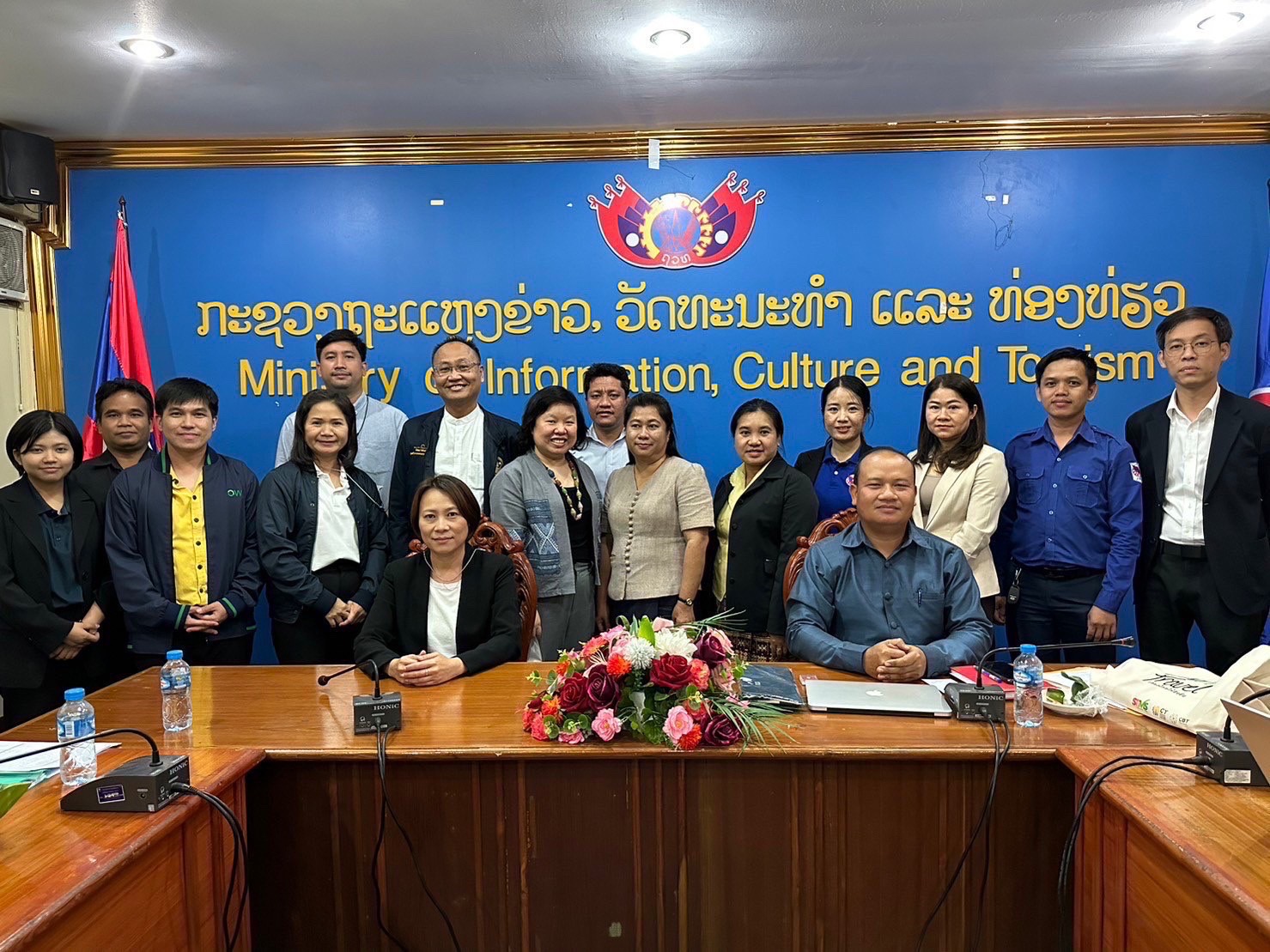 A site visit in Feuang district, Vientiane Province, Lao PDR under the ...