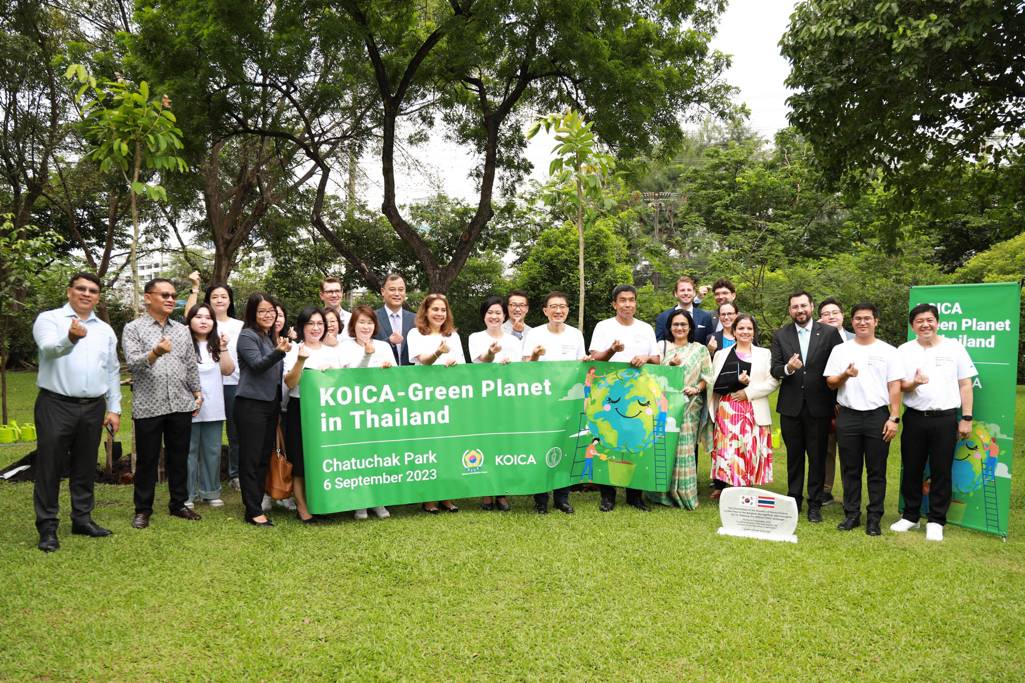 Tree Planting Ceremony under “Green Planet in Thailand Project ...