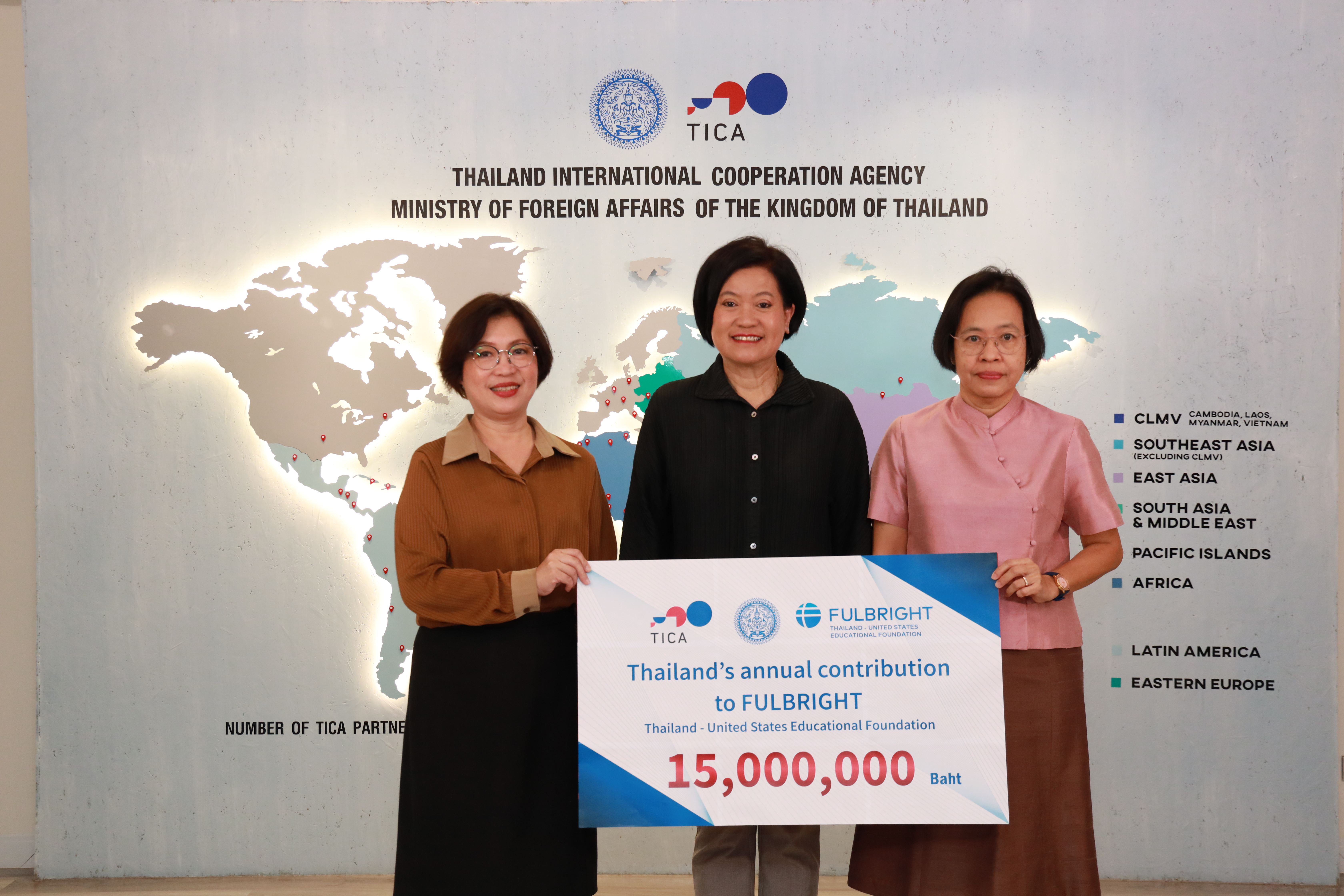 Director-General of TICA witnessed the handover of the annual ...