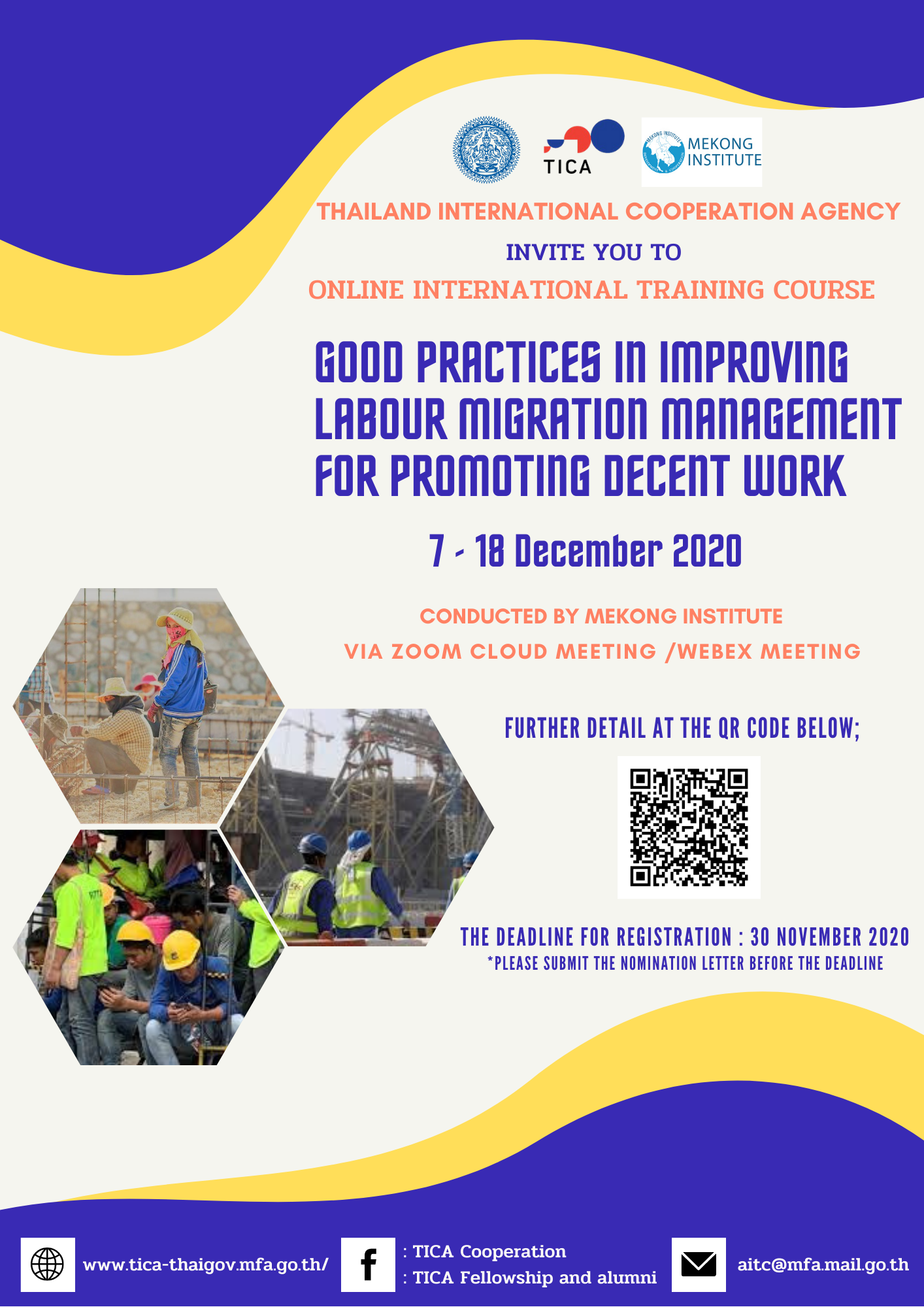 Online International Training Course on “Good Practices in Improving ...