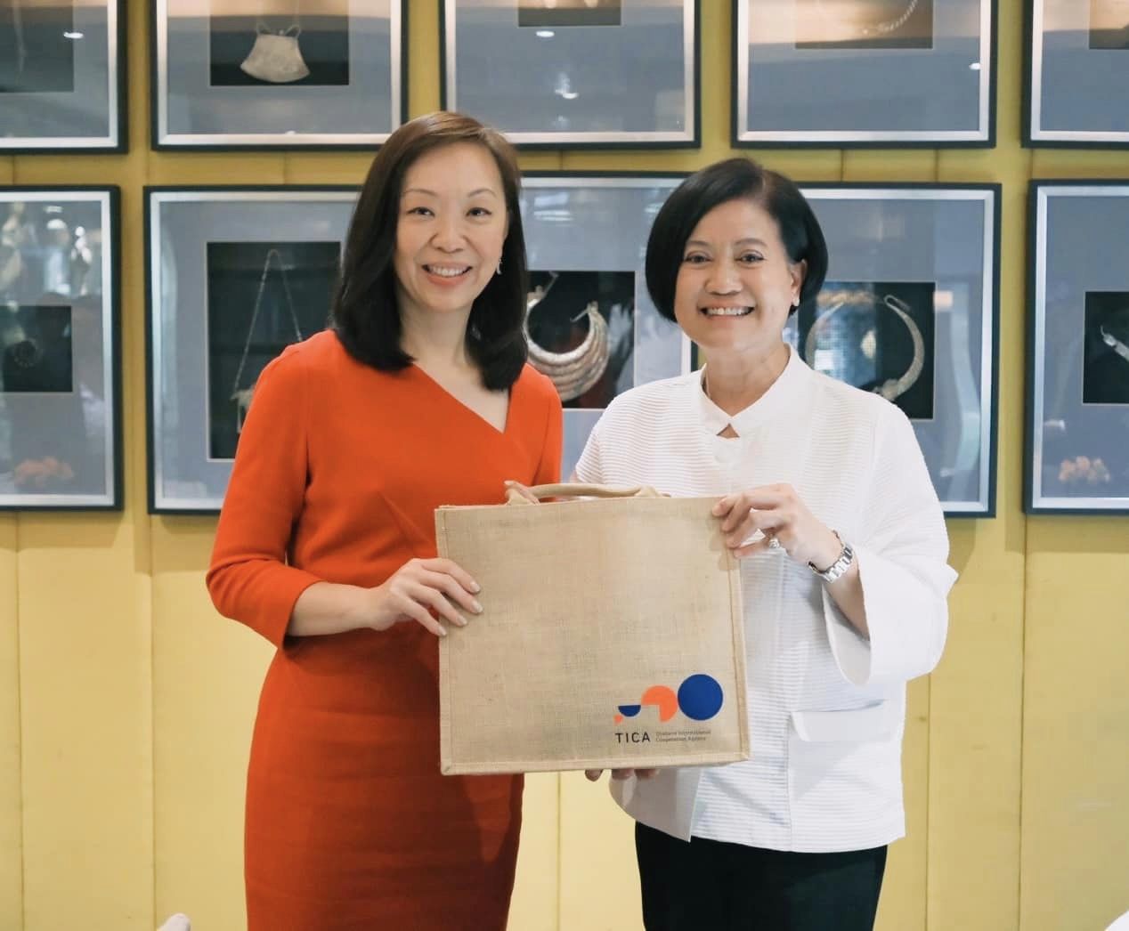 The Director-General of Thailand International Cooperation Agency (TICA) Had a Discussion during ...