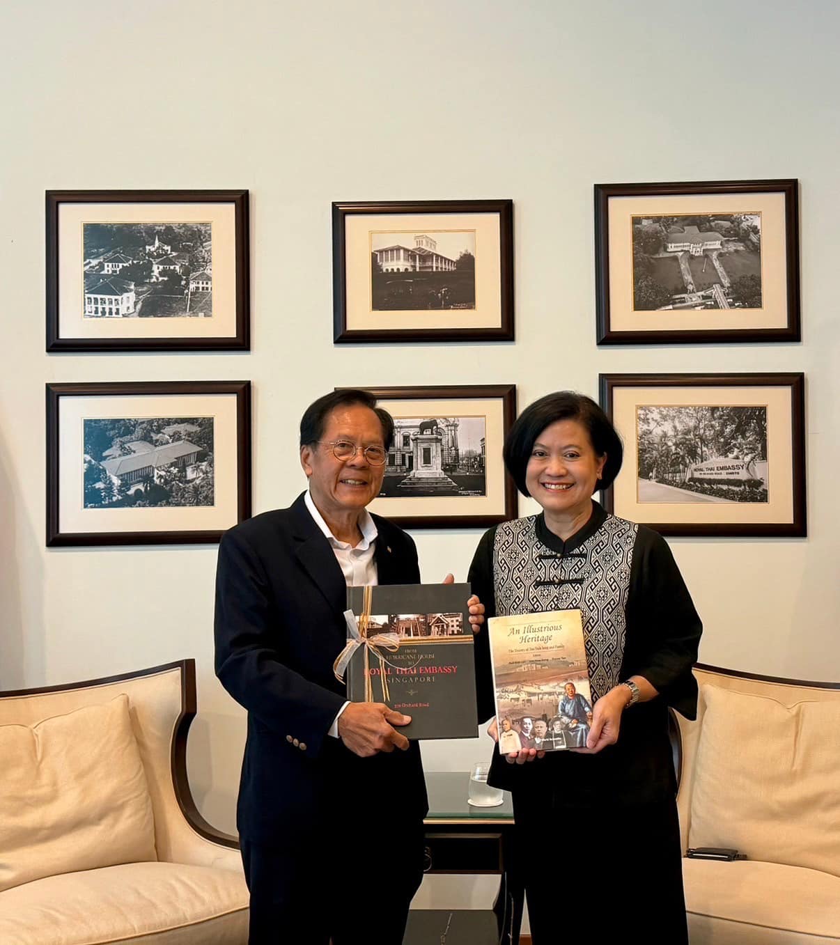 Mr. Roney Tan, the great grandnephew of Mr. Tan Kim Ching, the first ...