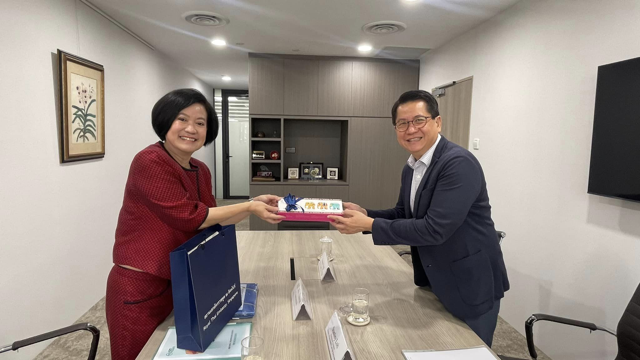 Ambassador of Thailand to Singapore, called on Mr. Stanley Loh ...