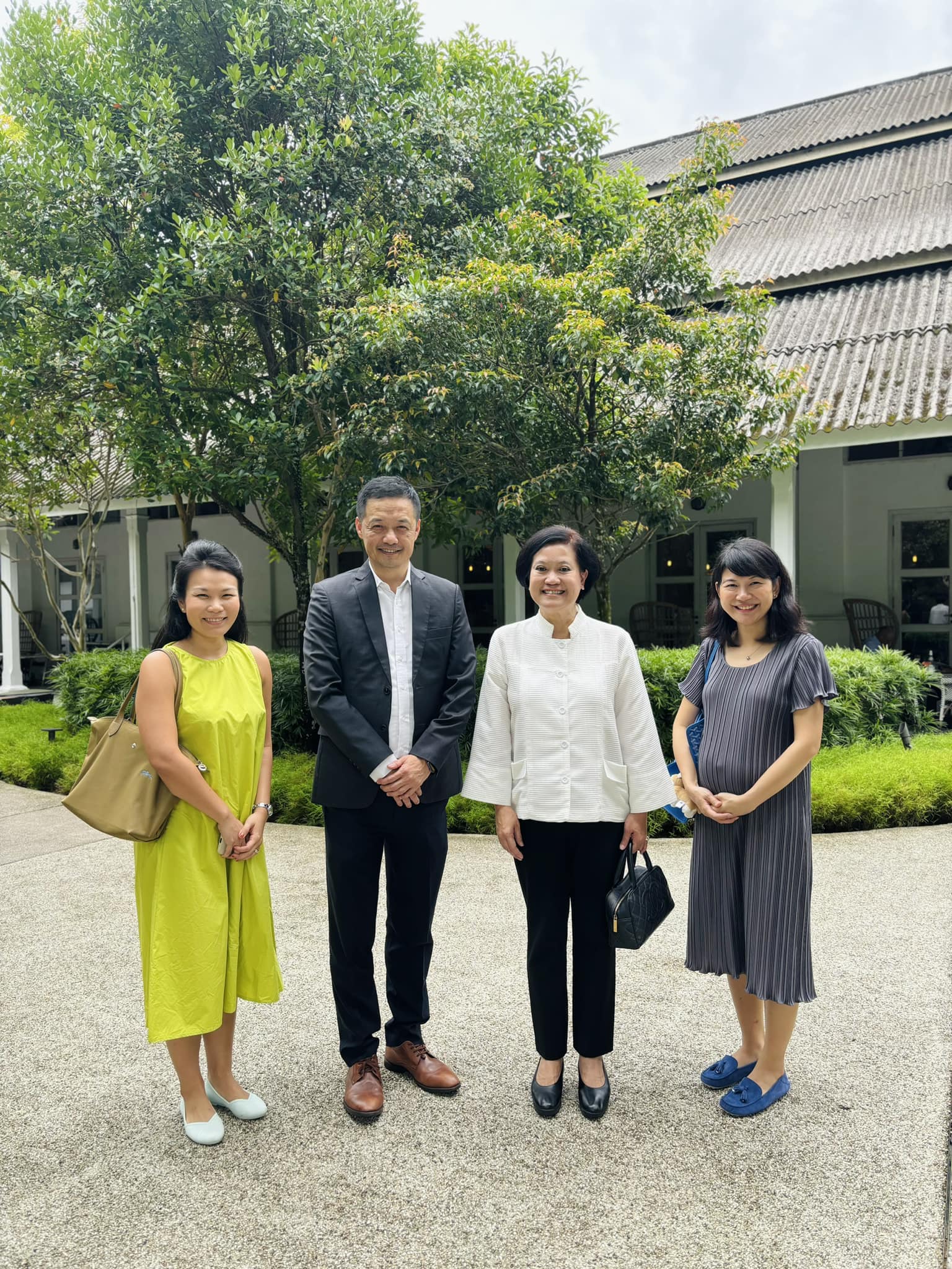 Ambassador of Thailand to Singapore engaged in a discussion with Mr ...