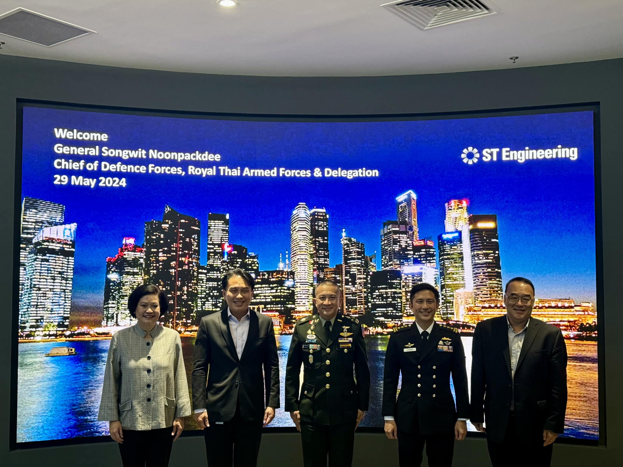 Ambassador of Thailand to Singapore participated in a courtesy call on ...