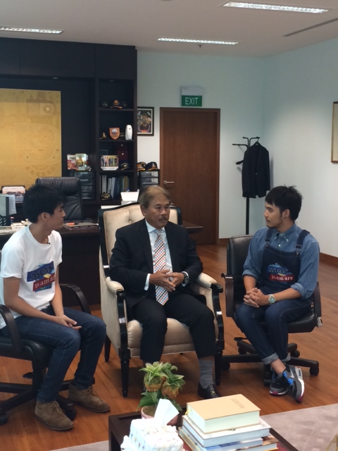 Ambassador of Thailand gave an interview for "ASEAN IS AM ARE" on ...