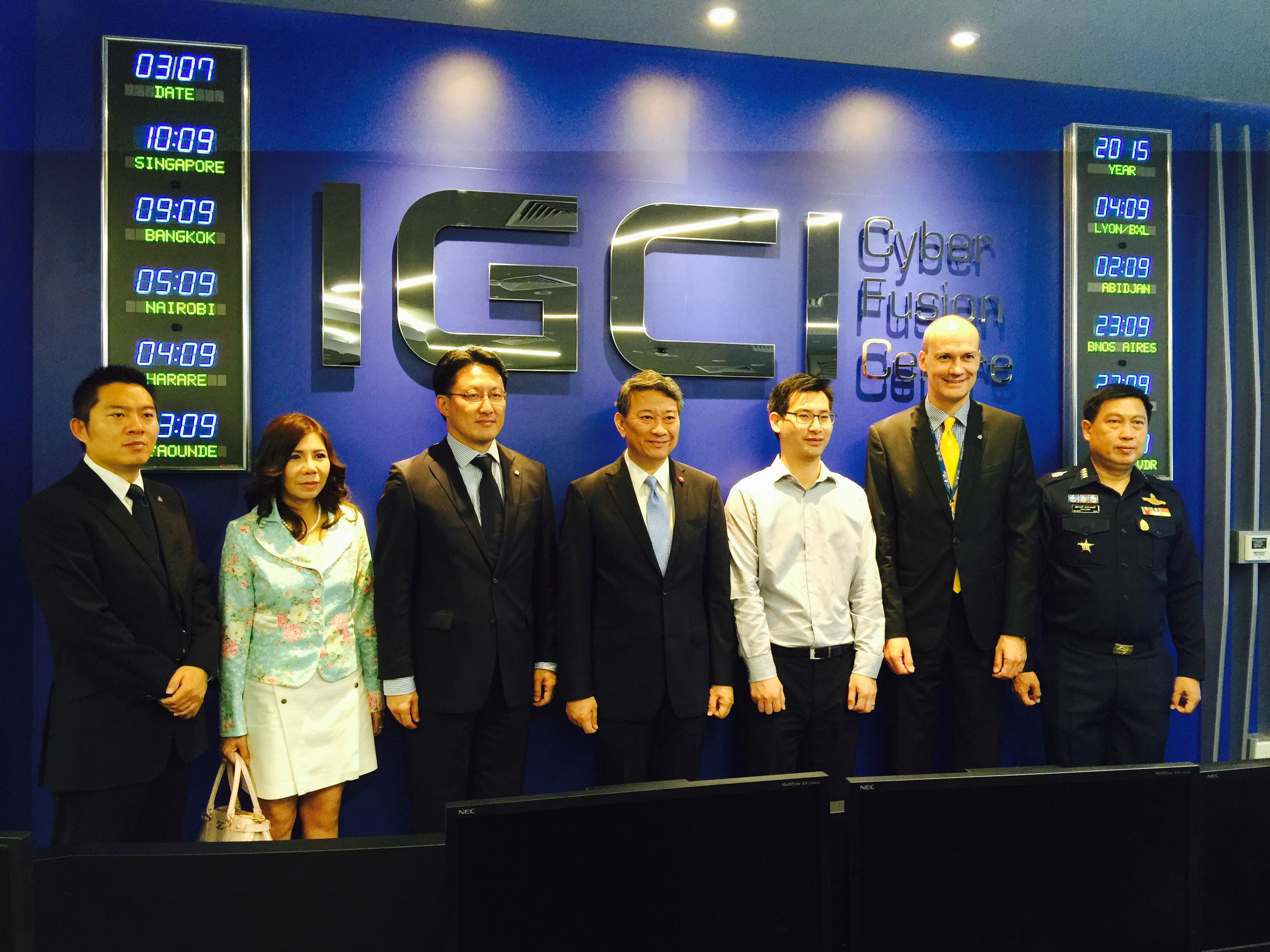 Ambassador visited the Interpol Global Complex For Innovation - สถาน ...