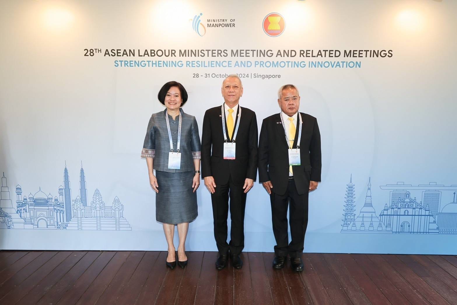 Minister of Labour, visited Singapore to attend the 13th ASEAN Labour ...