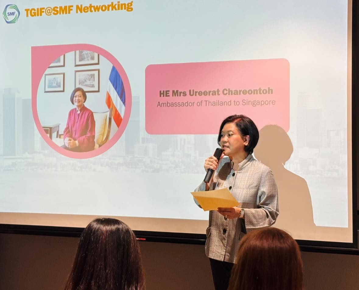 Ambassador of Thailand to Singapore, delivered a keynote speech at the ...