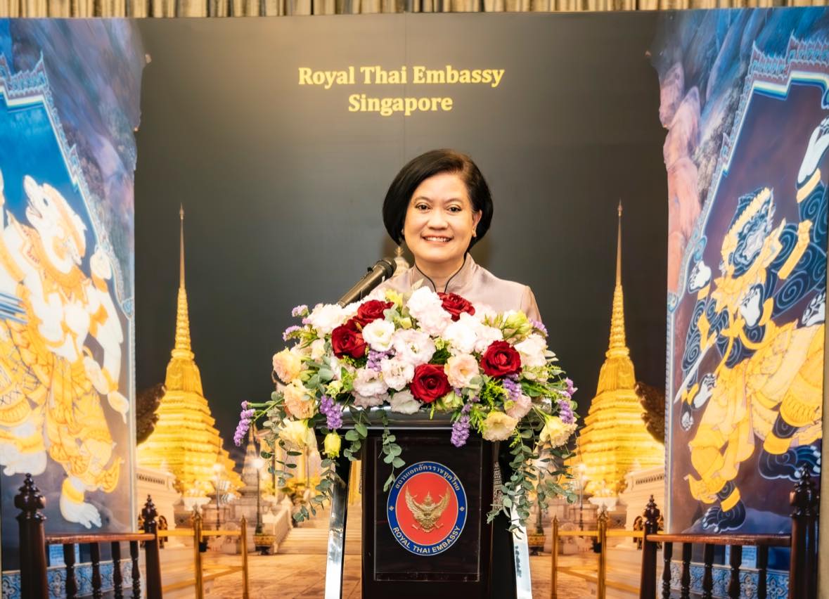 Ambassador of Thailand to Singapore, hosted a reception “Celebrating 60 Years Shared Journey of ...