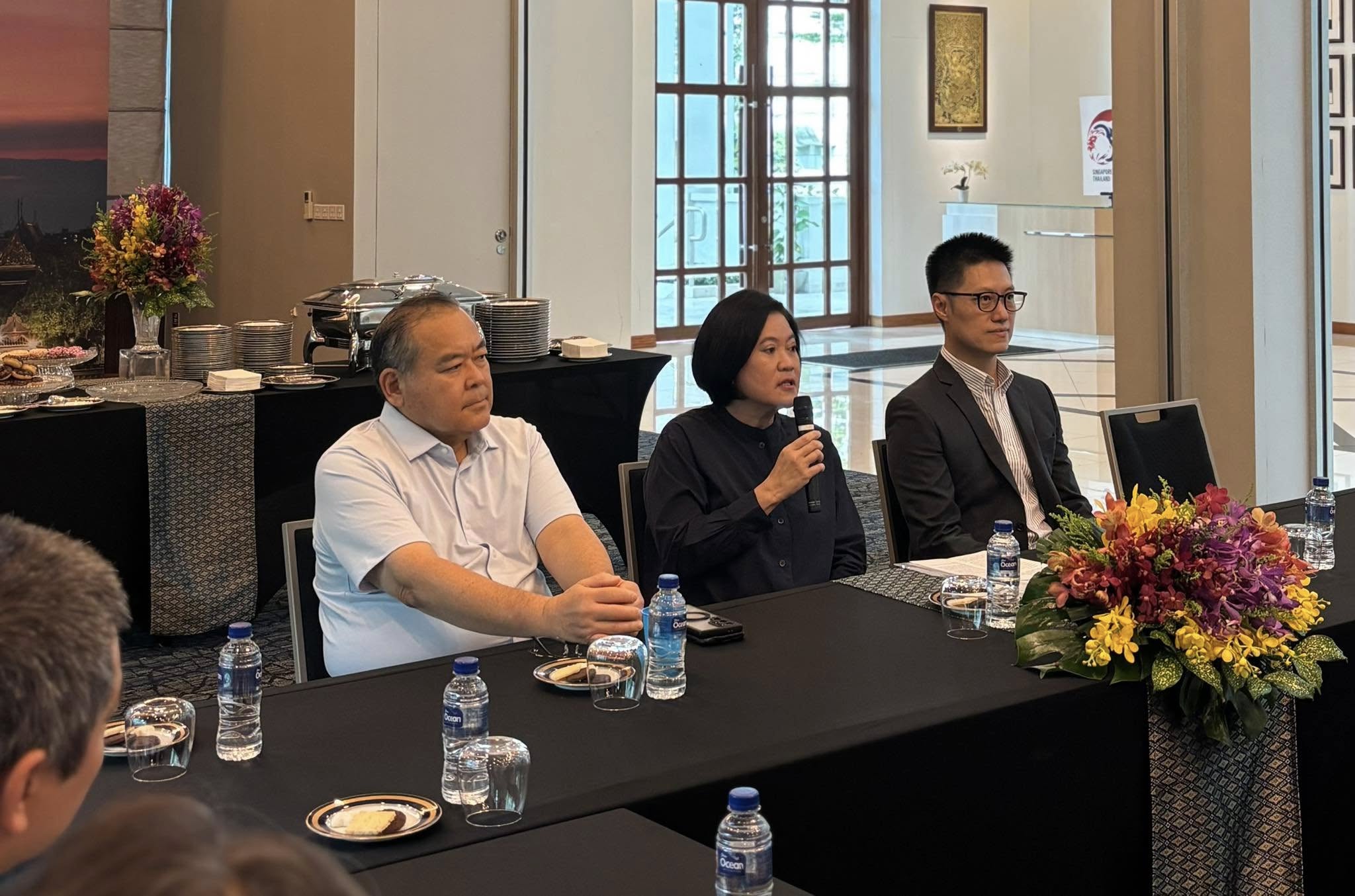 Ambassador of Thailand to Singapore, delivered an opening remarks at the “Thai Coffee ...