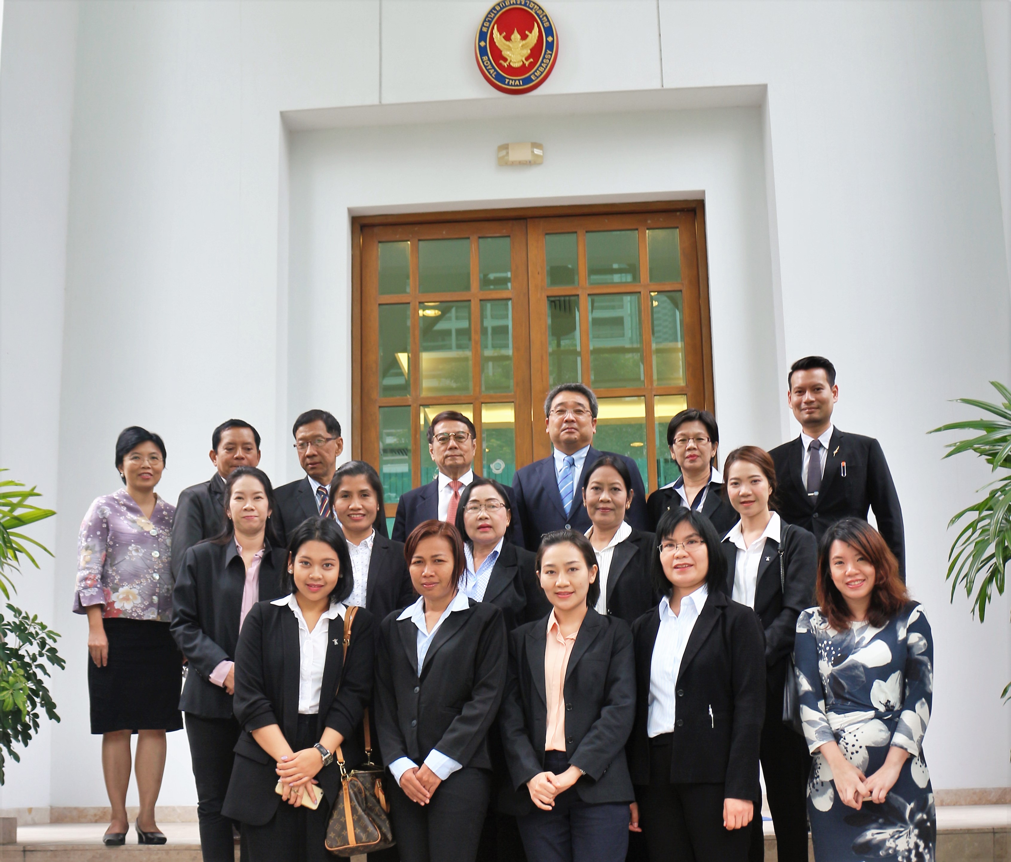 Representatives from Thailand Institute of Justice (TIJ) and Department of Corrections paid a ...