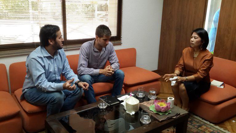 บริษัท Coco Wilson เข้าพบเอกอัครราชทูต - ศูนย์ข้อมูลธุรกิจไทยในสเปน