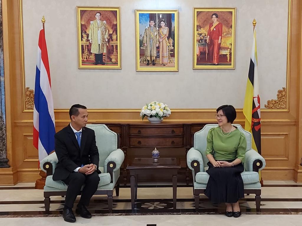 เอกอัครราชทูตหารือผู้บริหารบริษัท Siam Safetech (B) Sdn. Bhd. - สถาน ...