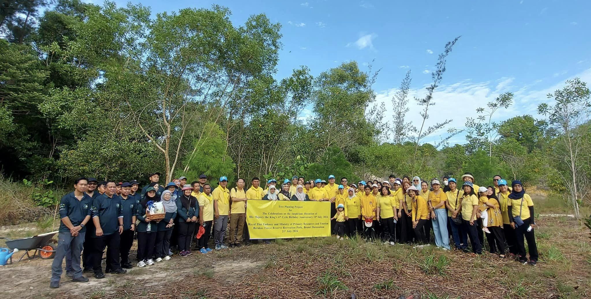 Royal Thai Embassy organized tree planting activity for The ...