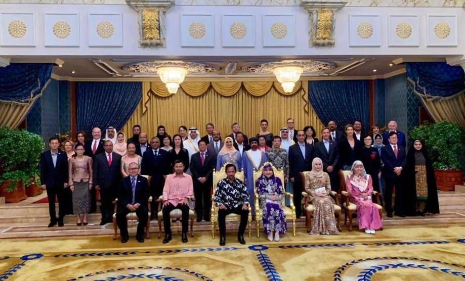 Ambassador attended Annual Get-together Reception with Their Majesties ...